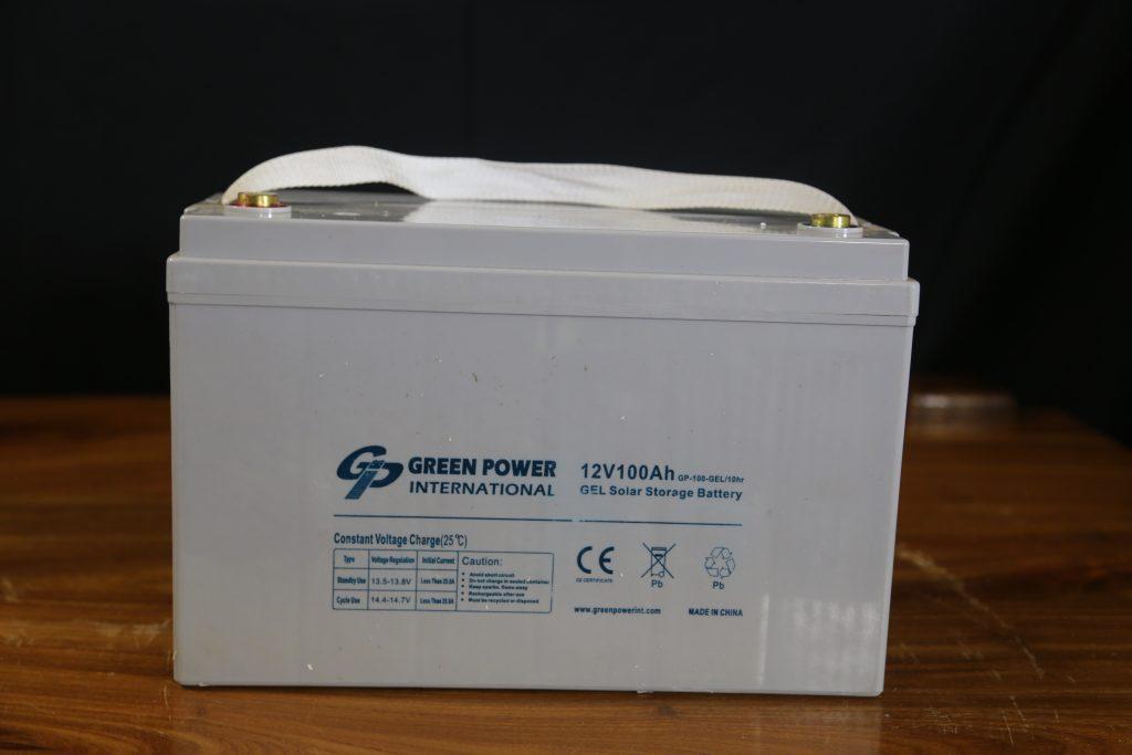 Green Power Solar And Power Battery 100AH Gel 12V100AH - Grey - Green ...