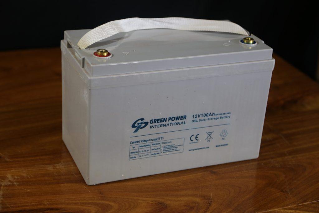 Green Power Solar And Power Battery 100AH Gel 12V100AH - Grey - Green ...