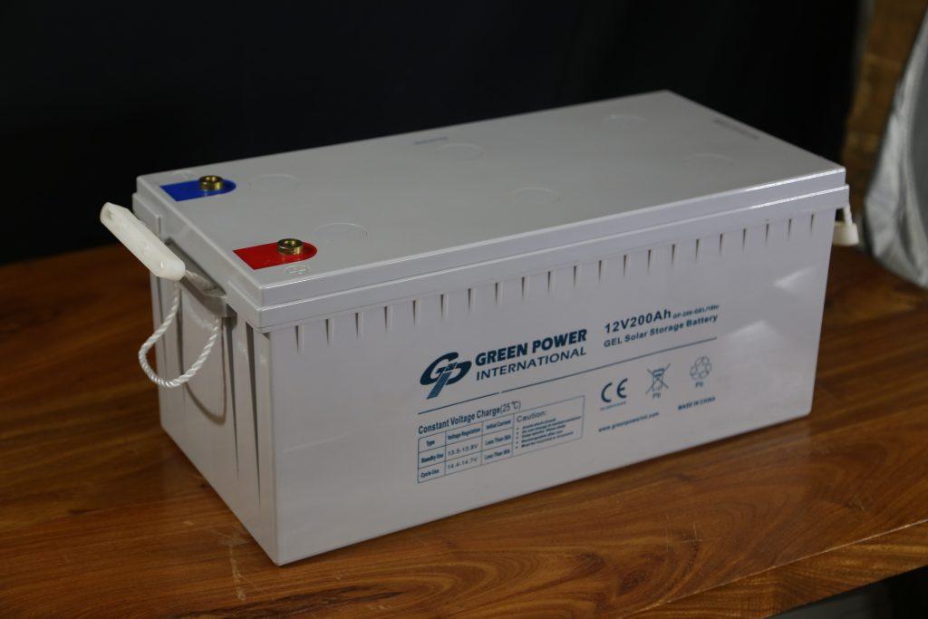 Green Power Solar And Power Battery 200AH Gel 12V200AH - Grey - Green ...