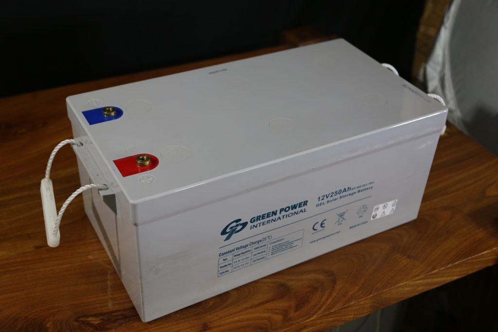 Green Power Solar And Power Battery 250AH Gel 12V250AH - Grey - Green ...