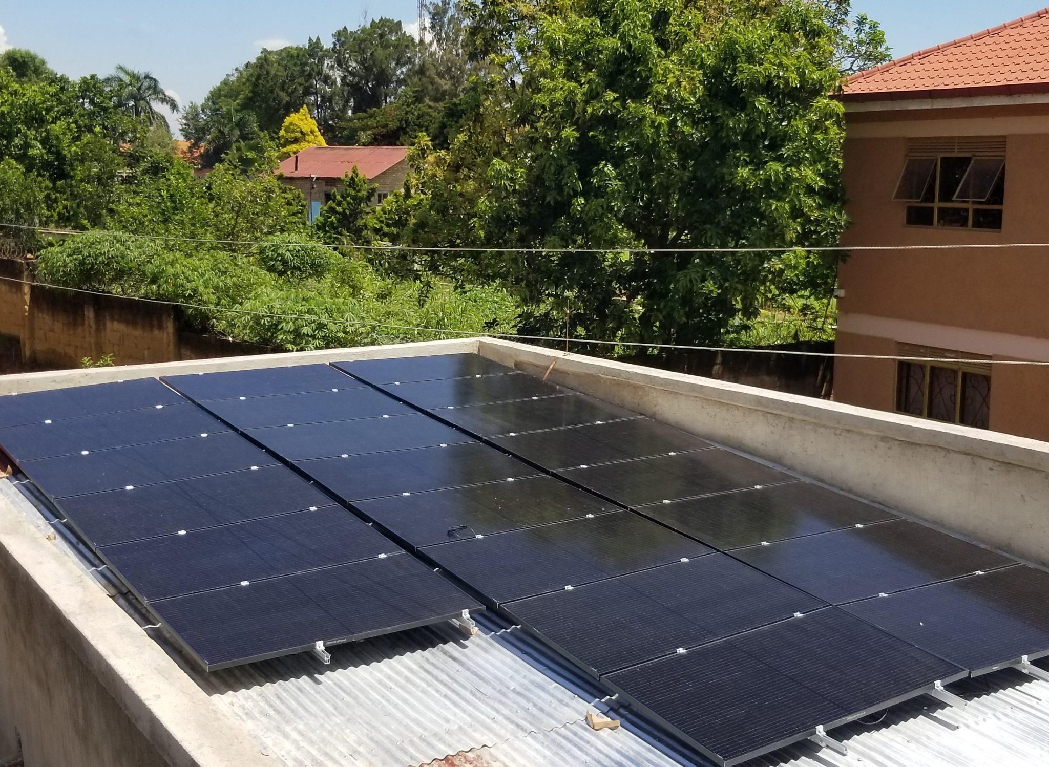 Installation of a 29KWP solar power PV systems at St. Agnes Primary ...